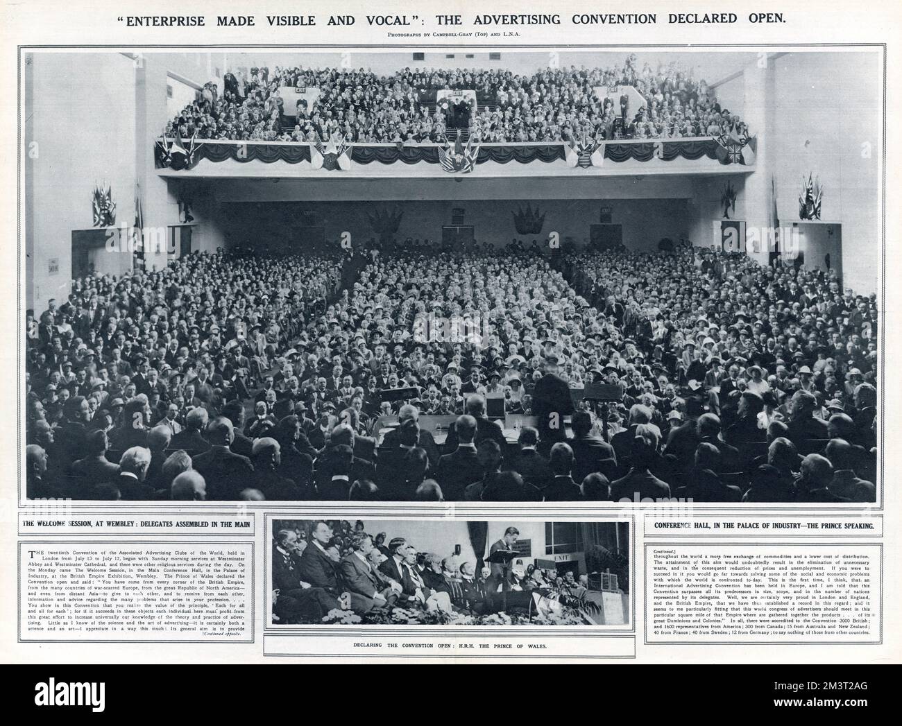 The International Advertising Convention Stock Photo - Alamy