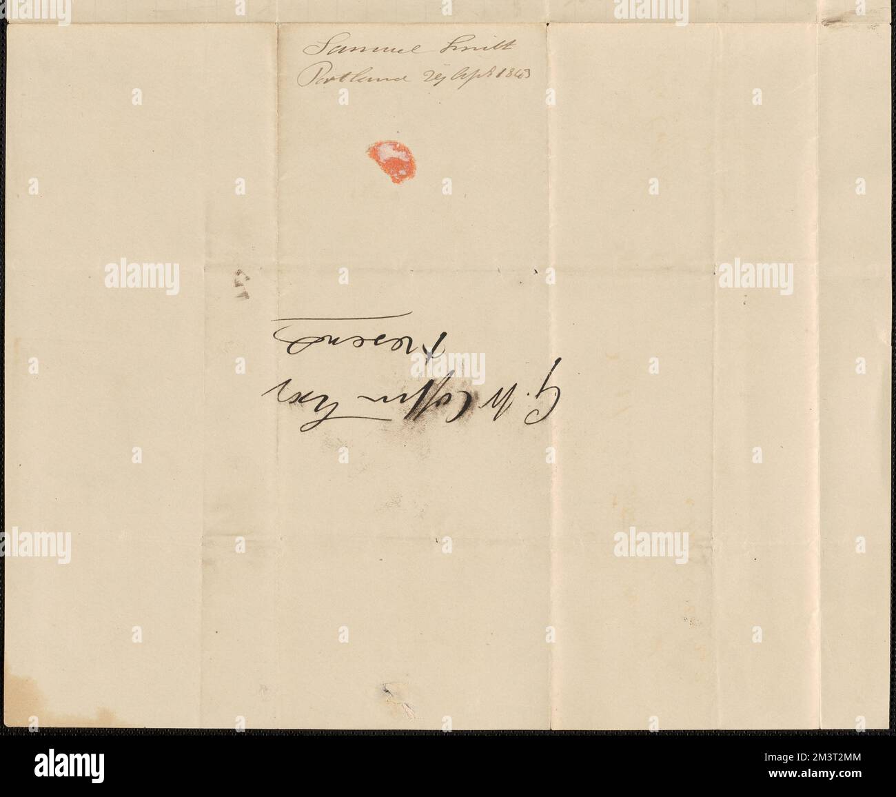 Samuel Smith to George Coffin, 29 April 1843 , Public land sales ...