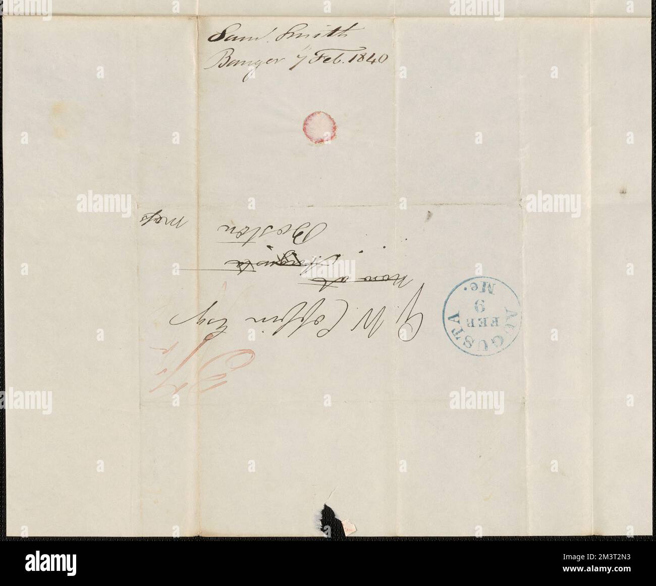 Samuel Smith to George Coffin, 7 February 1840 , Public land sales ...