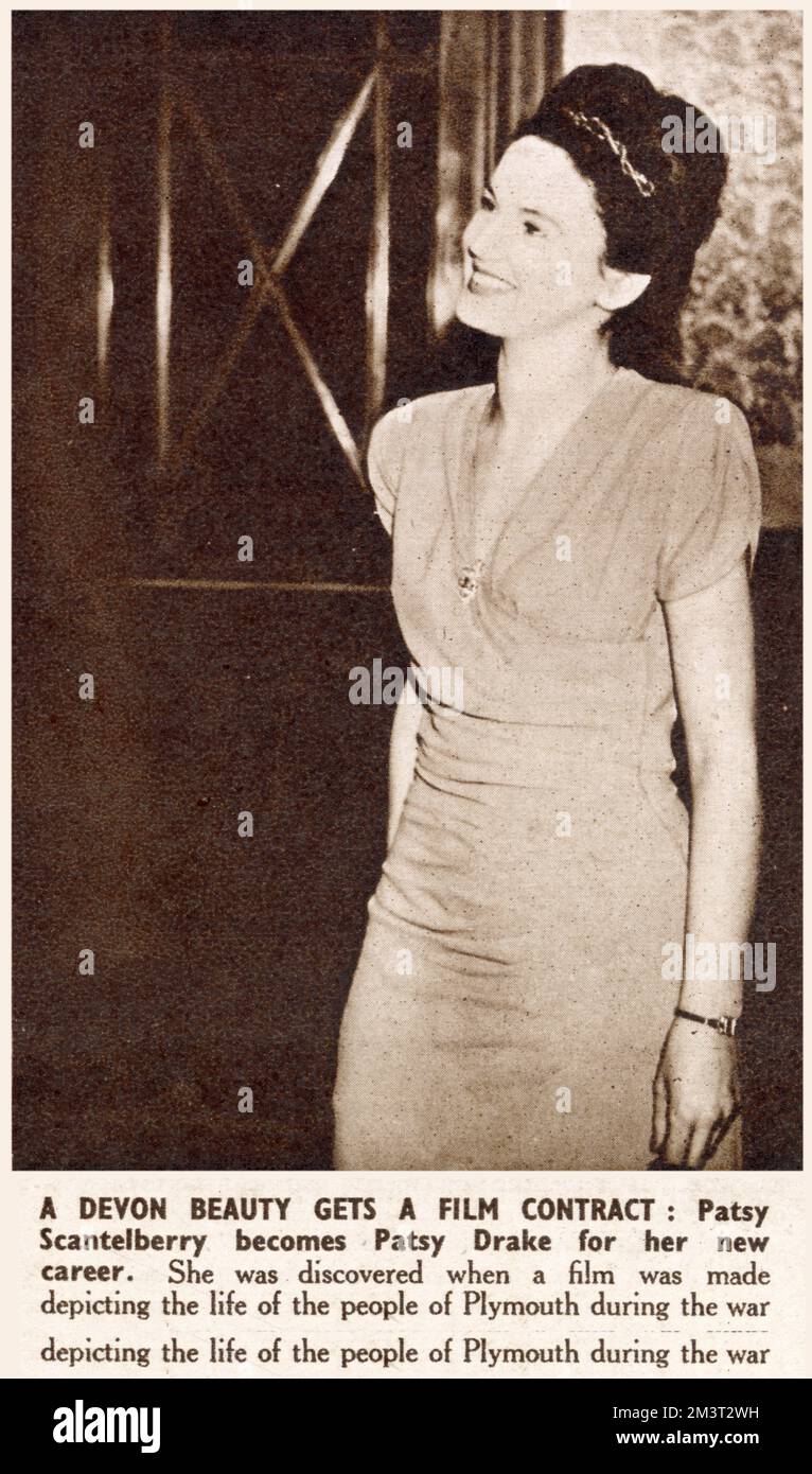 Patsy Scantelberry - new acting carrer as Patsy Drake Stock Photo - Alamy