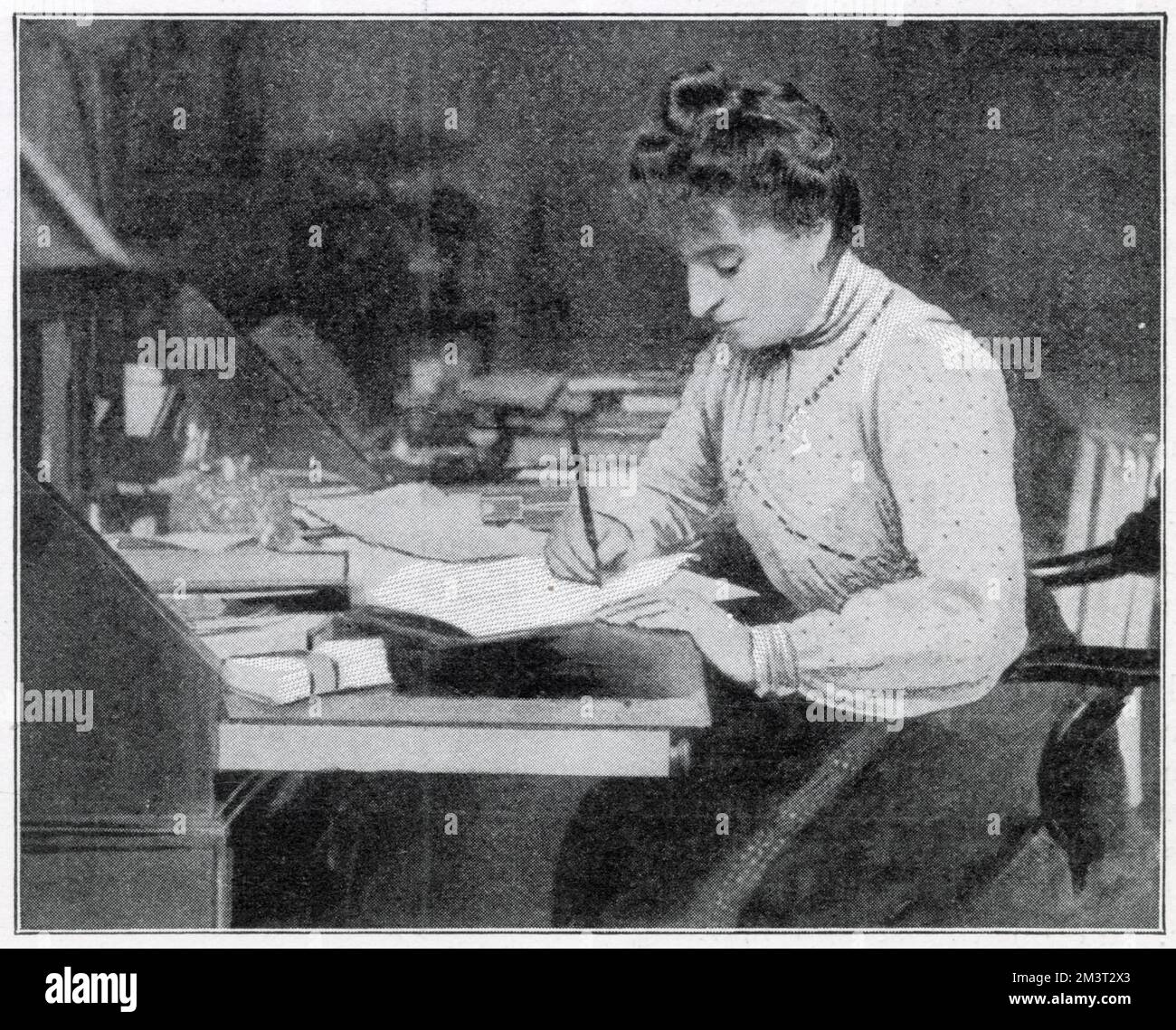 Dora Estella Knatchbull, nee Bright (1862 - 1951), Sheffield-born ...