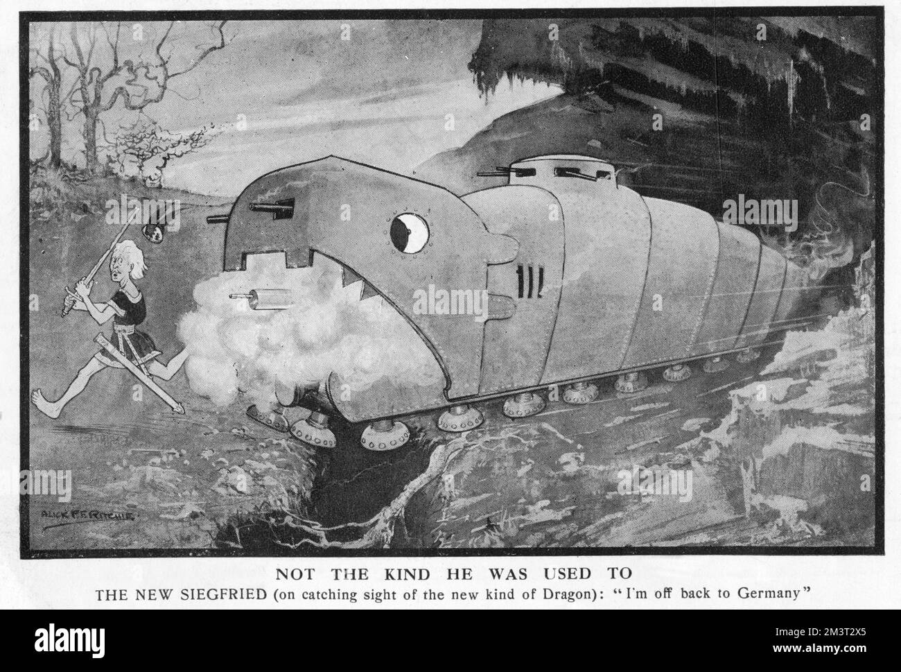 Cartoon Ww1 Tank