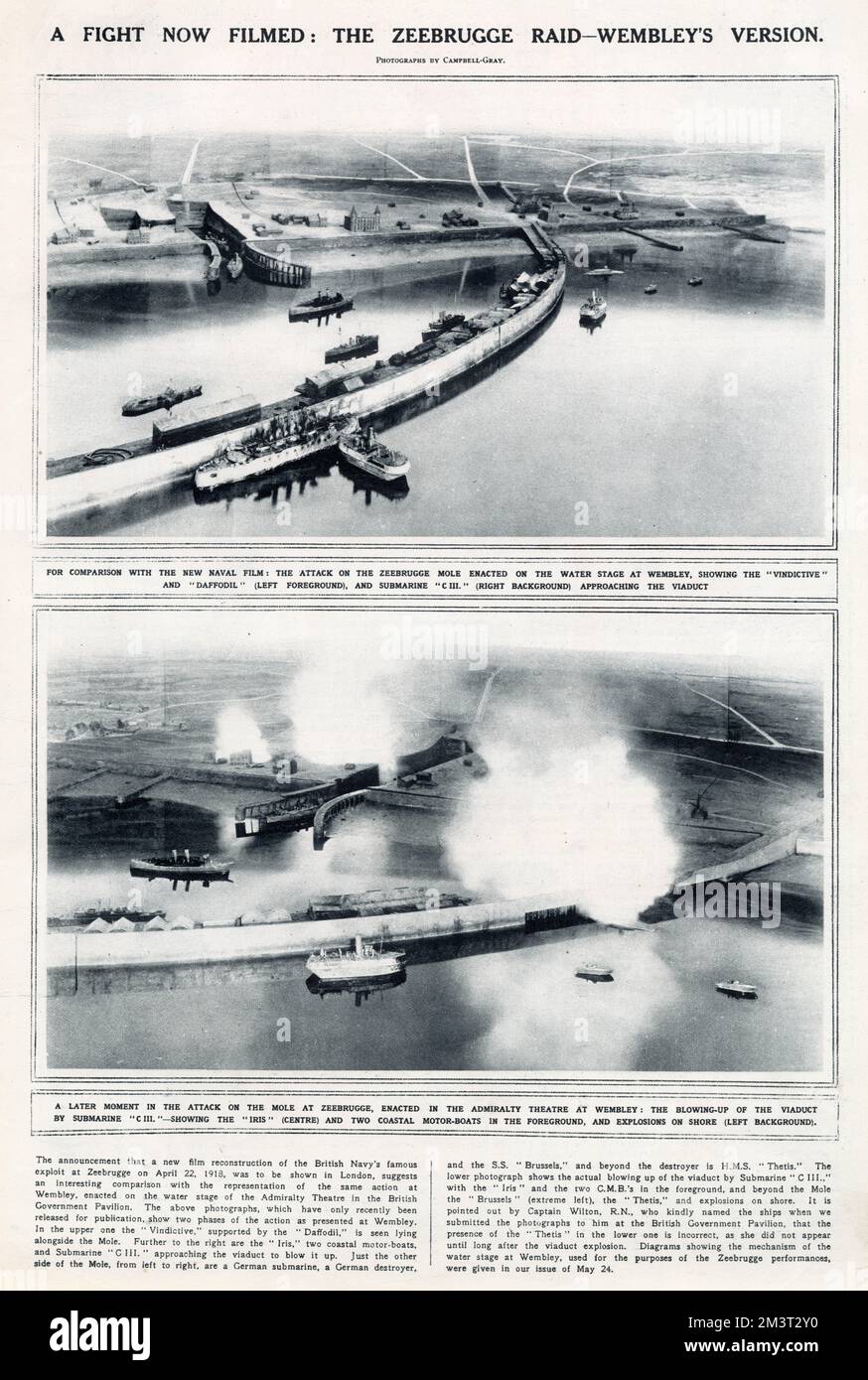 Raid zeebrugge hi-res stock photography and images - Alamy