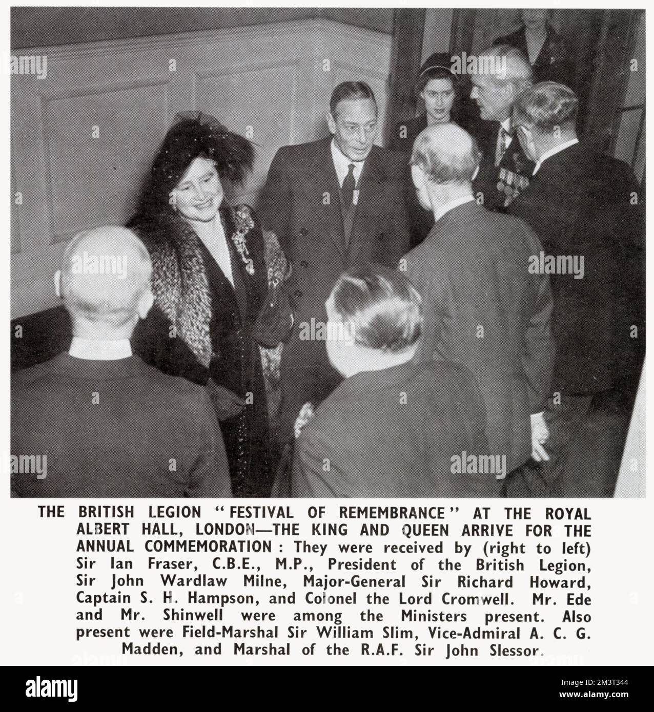 George vi queen elizabeth Cut Out Stock Images & Pictures - Alamy