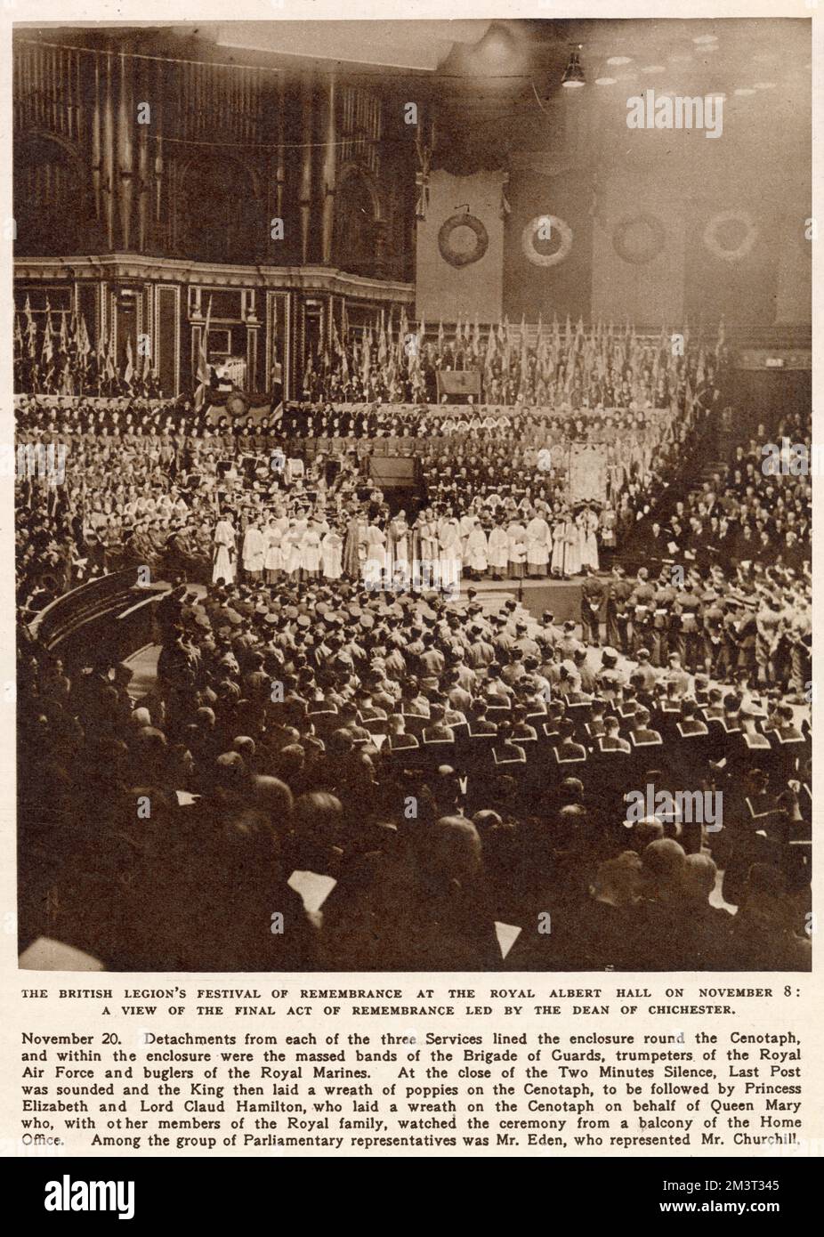 Festival remembrance albert hall hi-res stock photography and images ...
