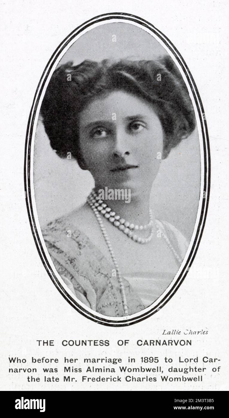 Almina countess of carnarvon hi-res stock photography and images - Alamy