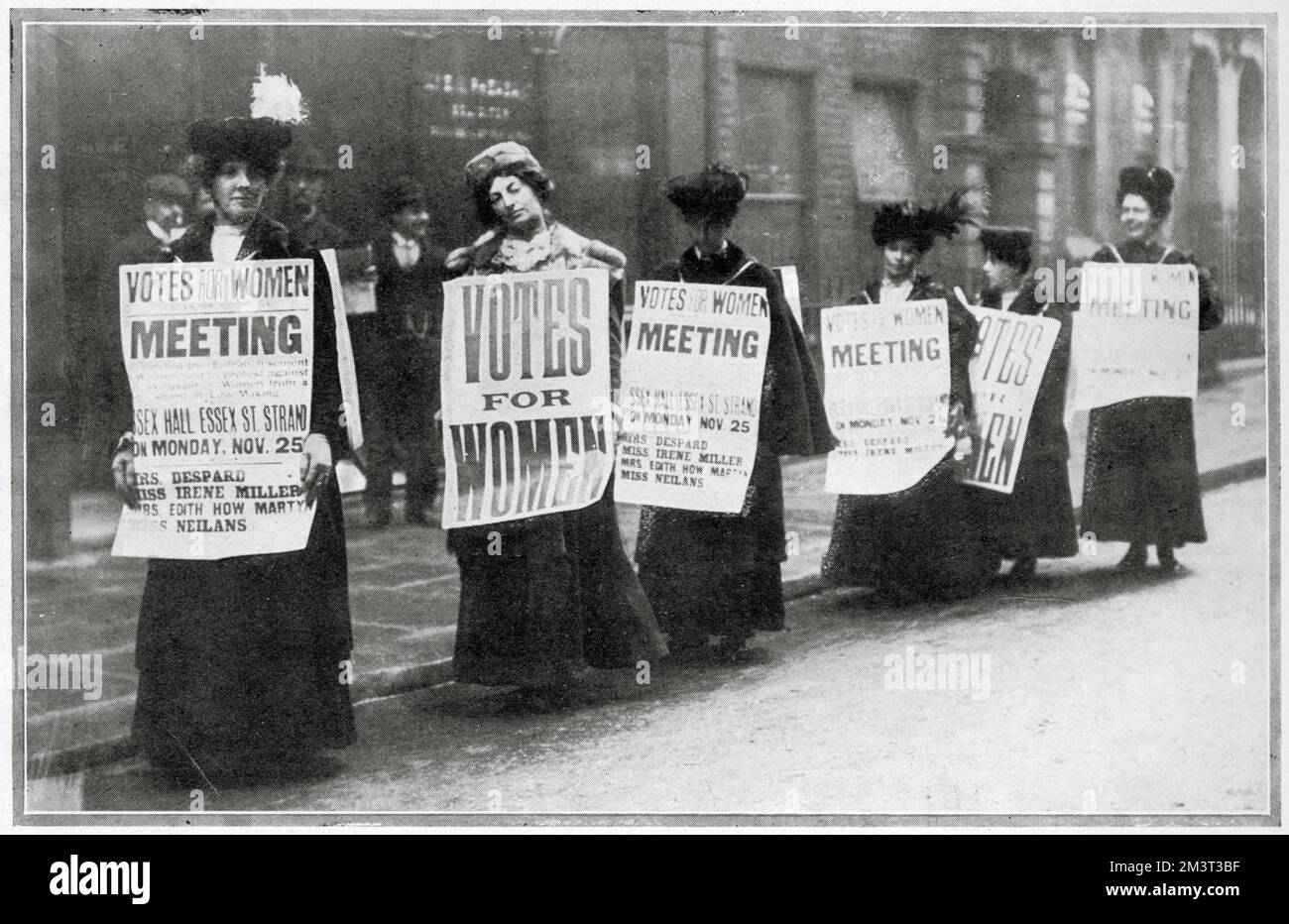 Votes For Women 1907 Stock Photo - Alamy
