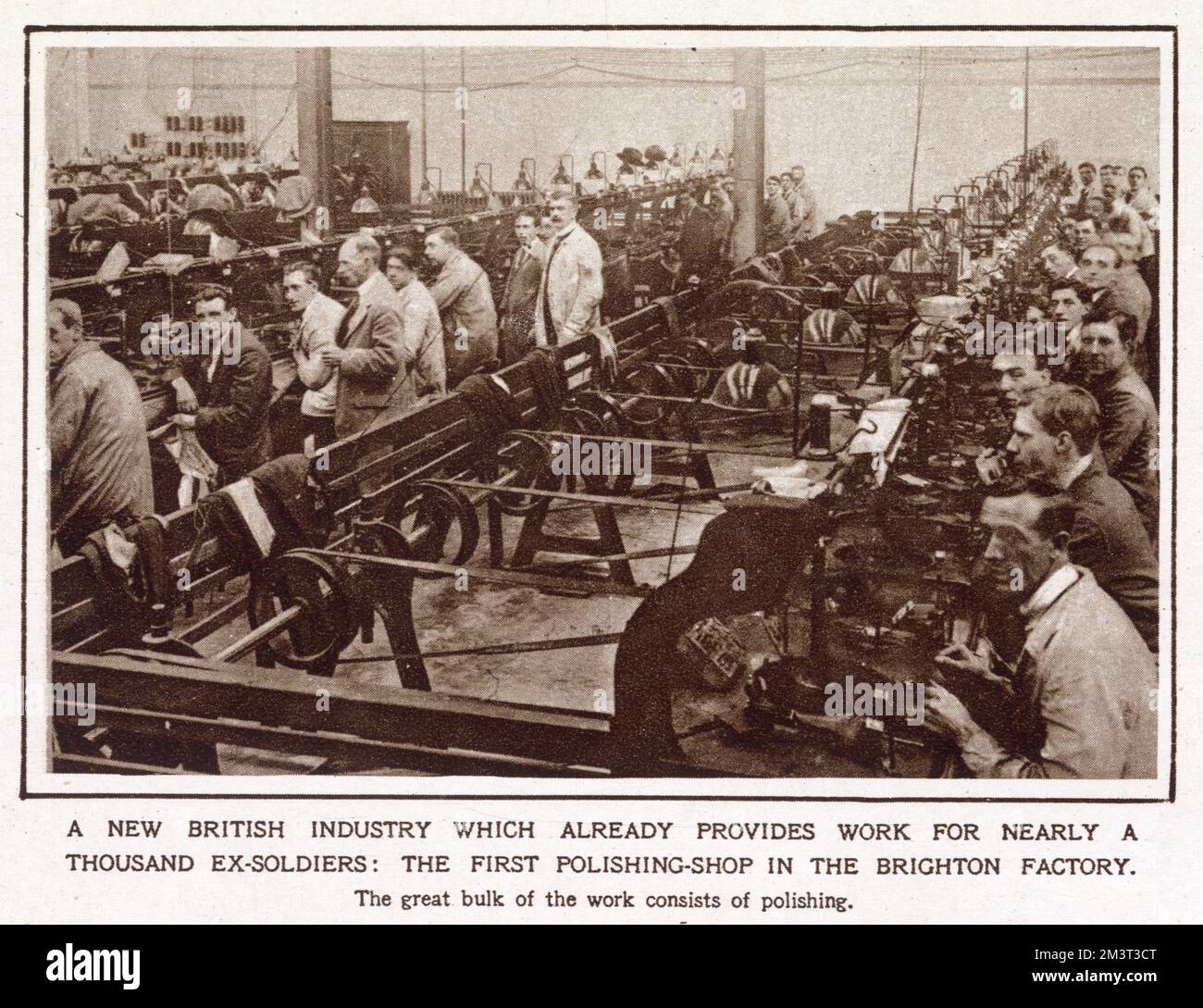 Bernard Oppenheimer Diamond Works - Injured Ex-Soldiers 1920 Stock ...