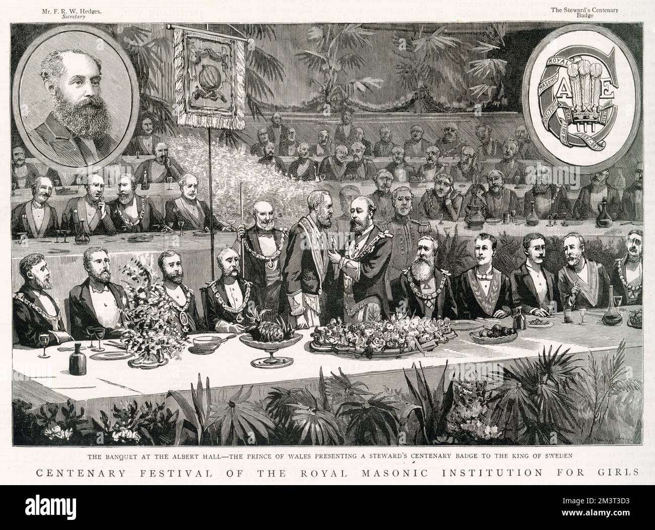 Centenary of the Royal Masonic Institution for Girls Stock Photo - Alamy