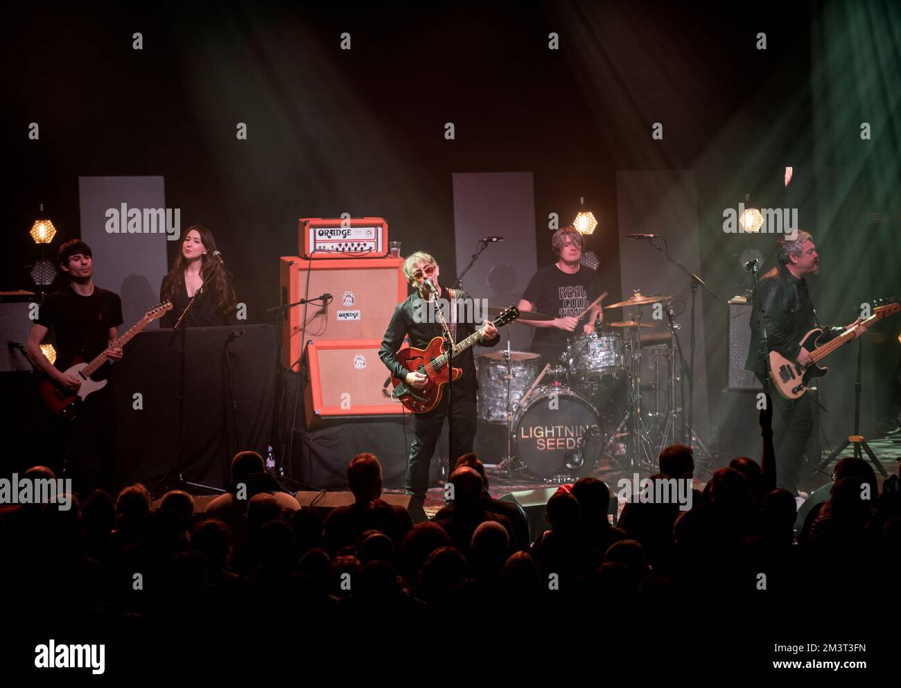 The Lightning Seeds on stage at The Olympia Liverpool Nov 2022 Stock ...
