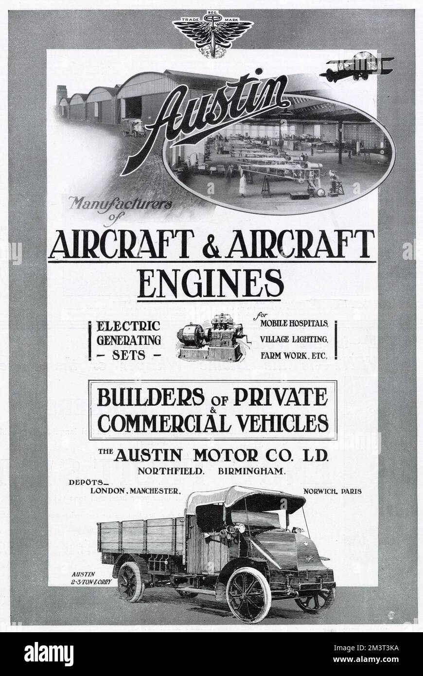 Austin was a large, well-respected company producing cars, lorries and ...