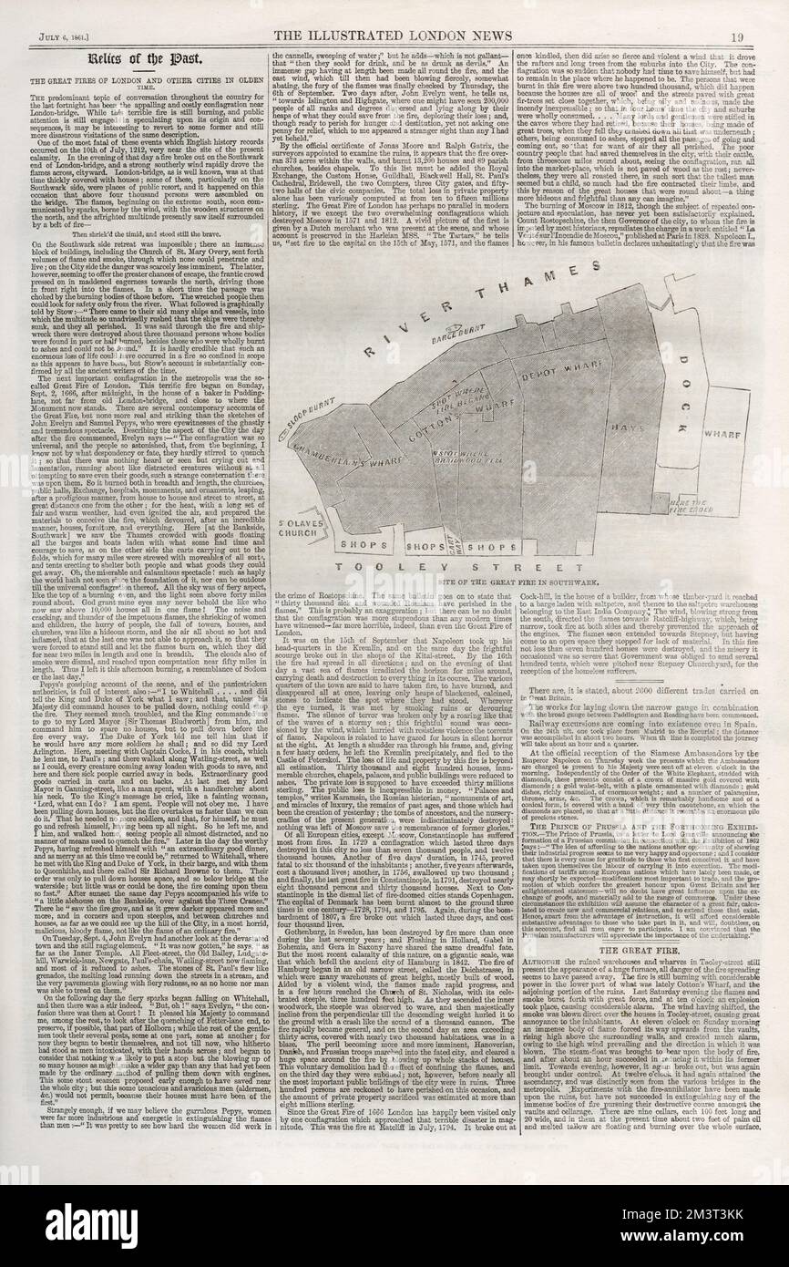 Southwark map hi-res stock photography and images - Alamy