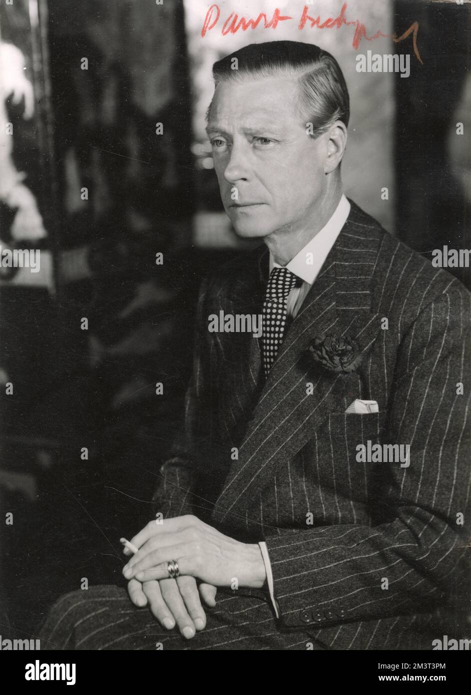 Duke of Windsor (1894 - 1972), photograph taken in Paris Stock Photo ...