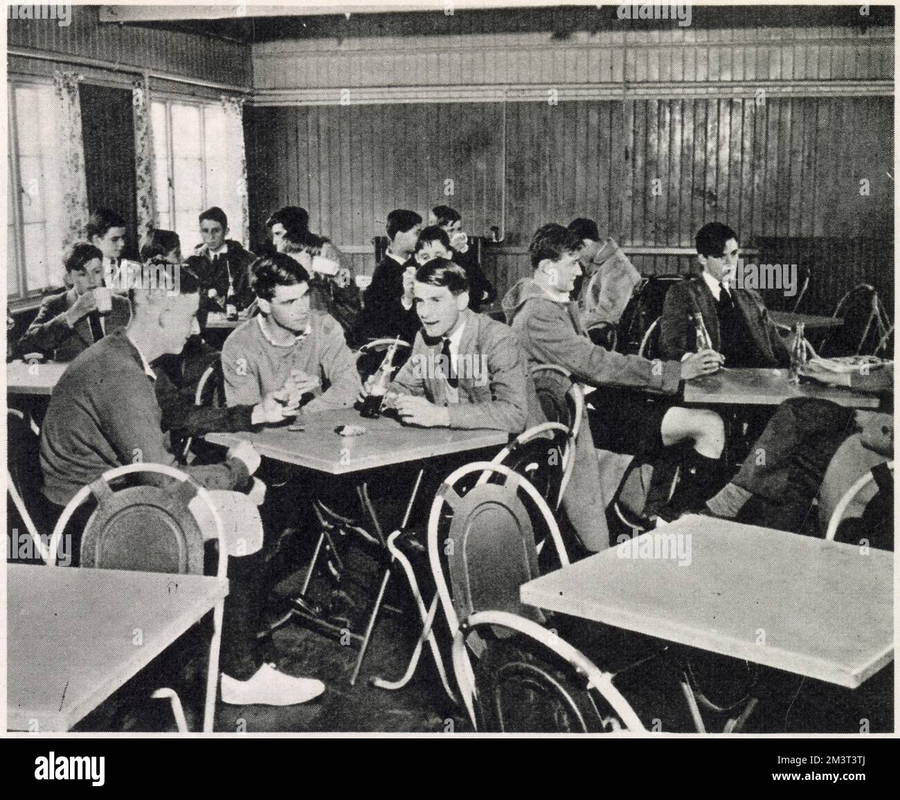 Wellington College - 'Grubbies' the school tuck shop Stock Photo - Alamy