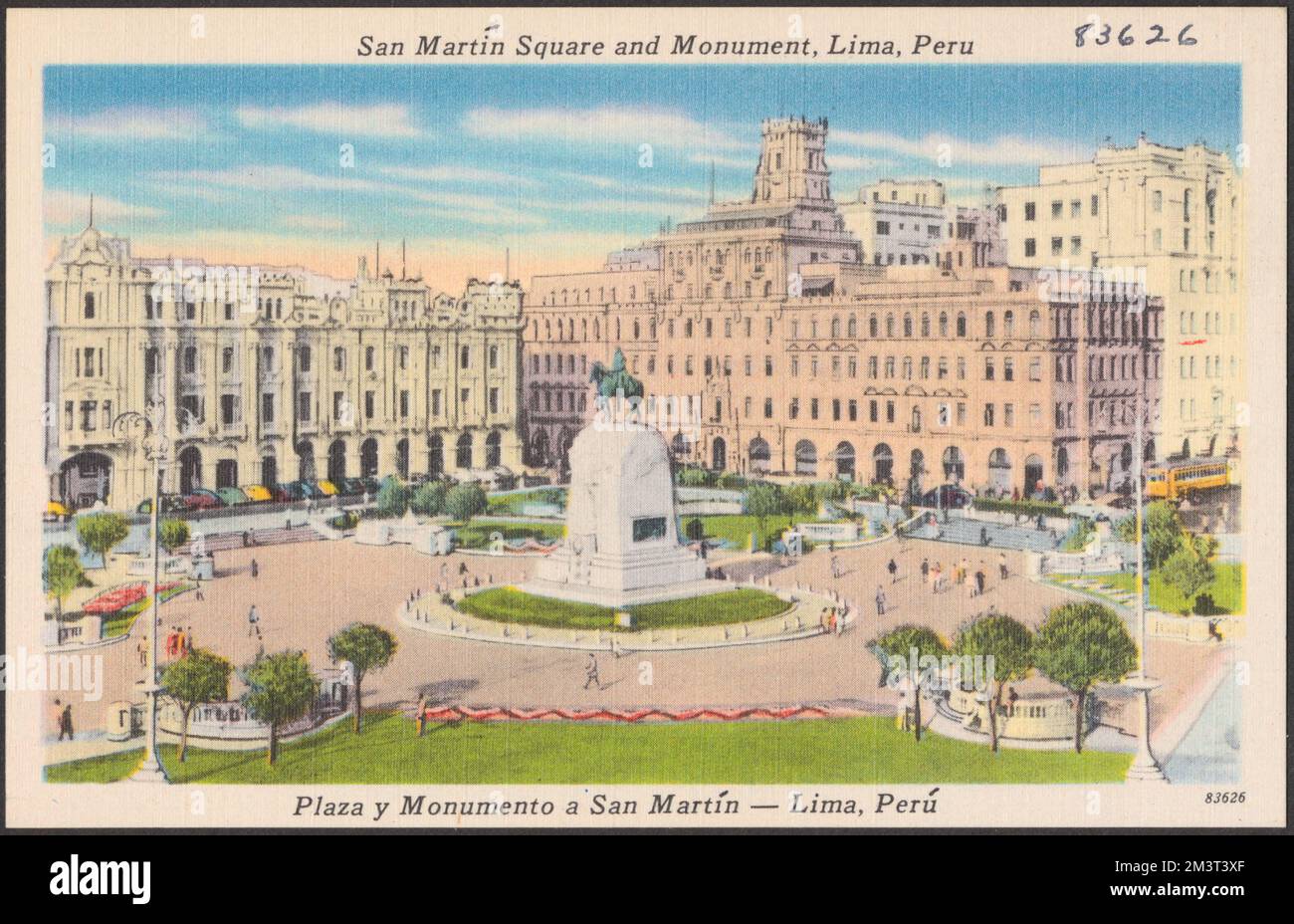 San Martín Square and Monument, Lima, Peru - Plaza y monumento a San ...