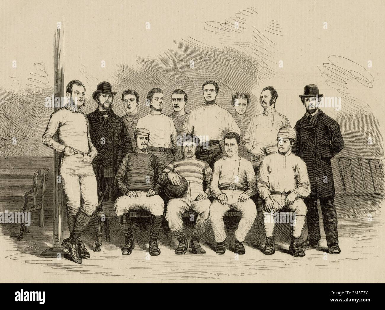 Victorian soccer team hi-res stock photography and images - Alamy