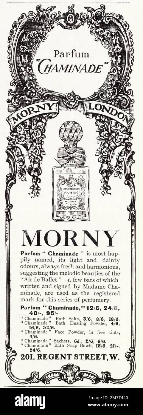 French parfum advertisement hi-res stock photography and images - Alamy