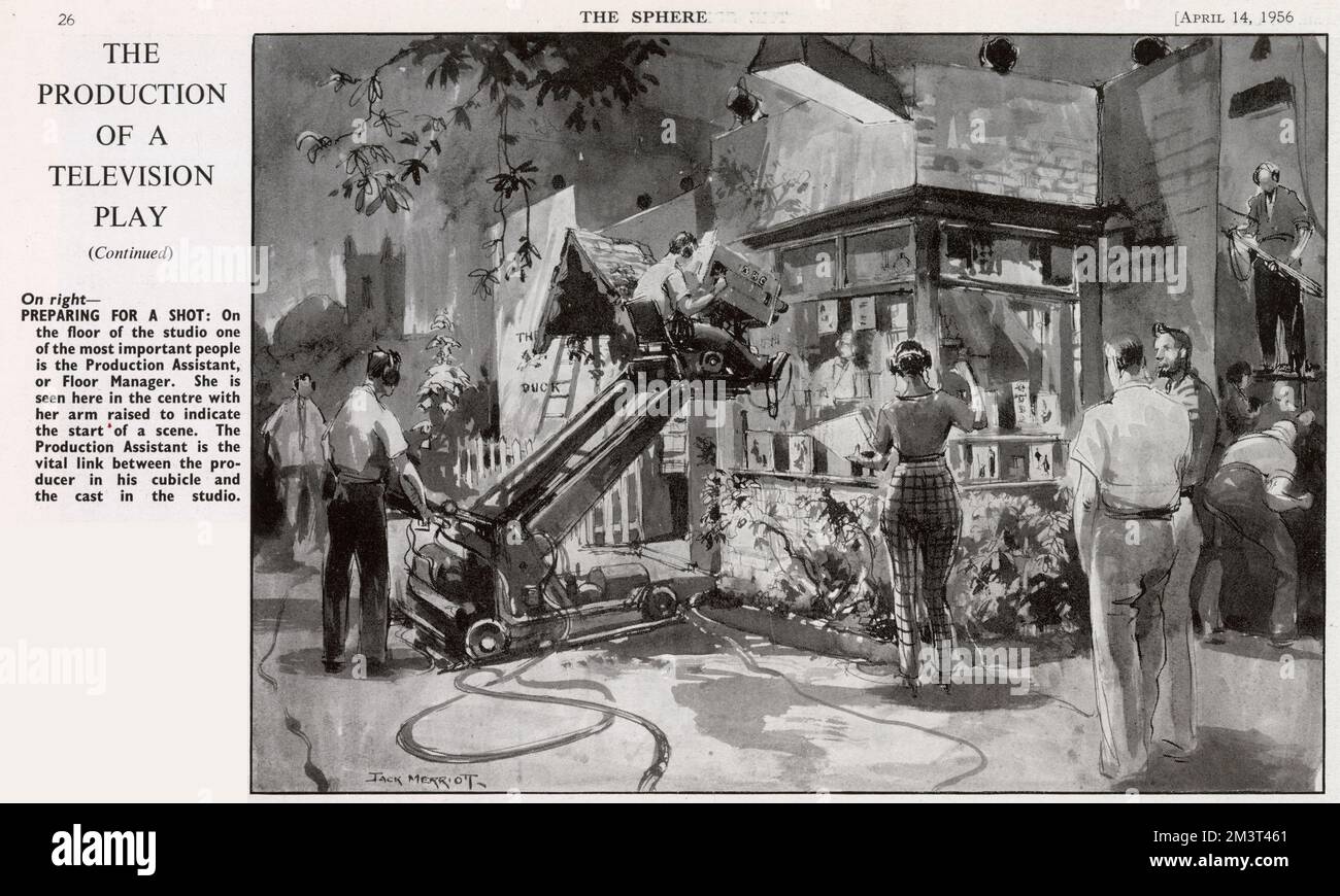 The assistant tv hi-res stock photography and images - Alamy