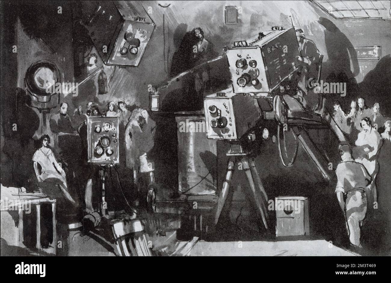 Tv studio camera facing hi-res stock photography and images - Alamy