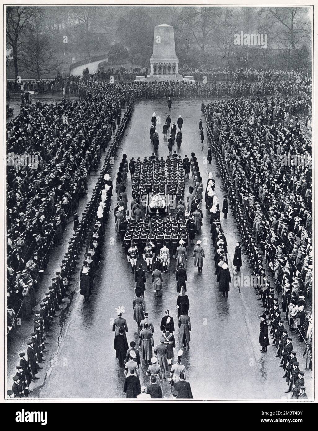 Funeral of George V - Horse Guards Parade Stock Photo - Alamy