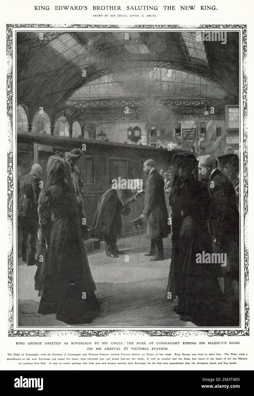 King george v duke connaught hi-res stock photography and images - Alamy