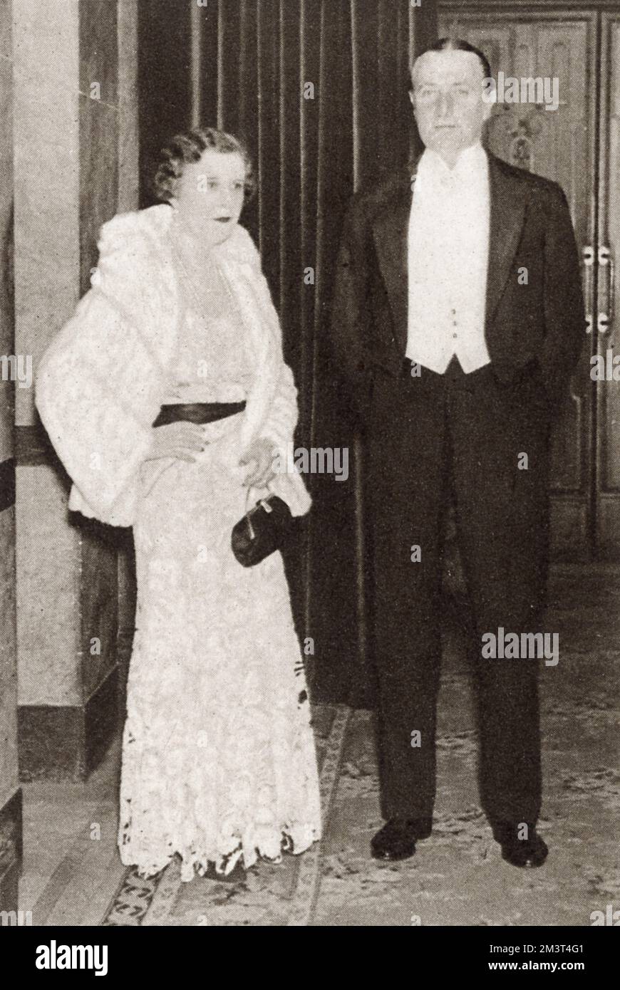 Mr and Mrs George Hay Whigham Stock Photo - Alamy