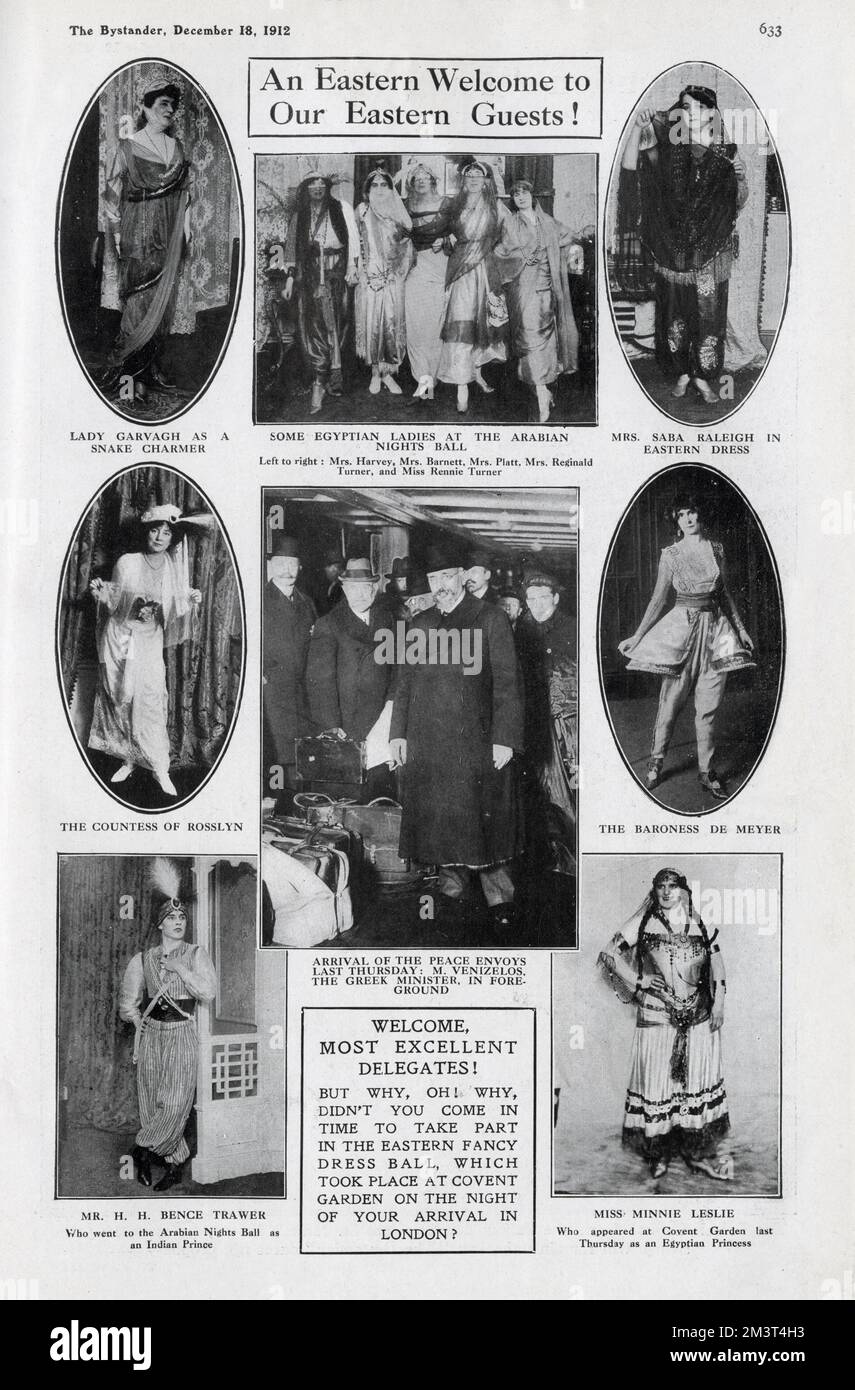 An Eastern Welcome to Our Eastern Guests. Arrival of the peace envoys ...