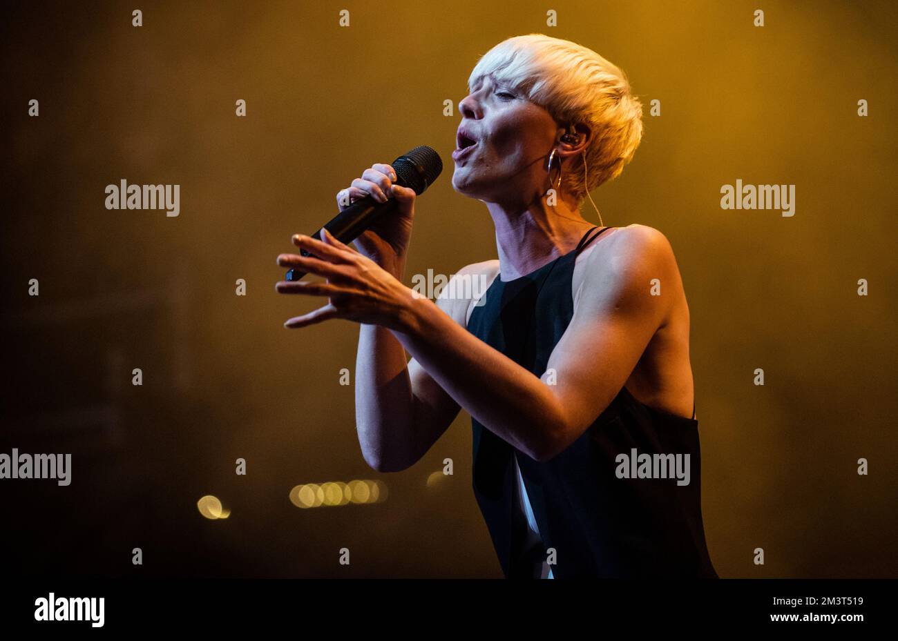 Mica Millar On stage at The Albert Hall Manchester Sep 2022 Stock Photo ...