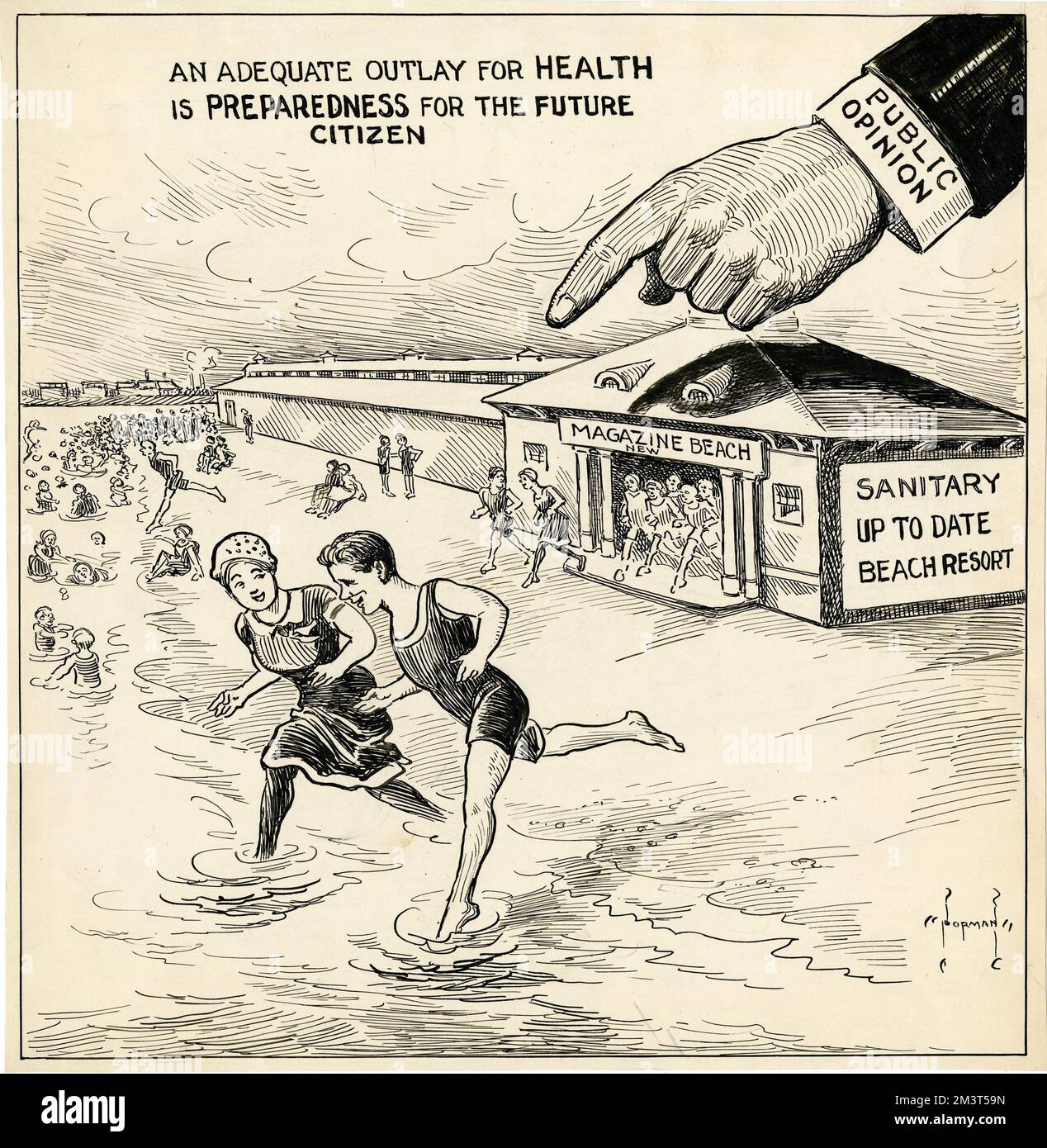 Sanitary up to date beach resort , Public opinion, Recreation areas ...