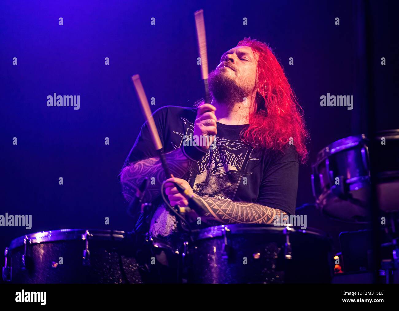 New Model Army on stage at The O2 Ritz Manchester Dec 2022 Stock Photo ...