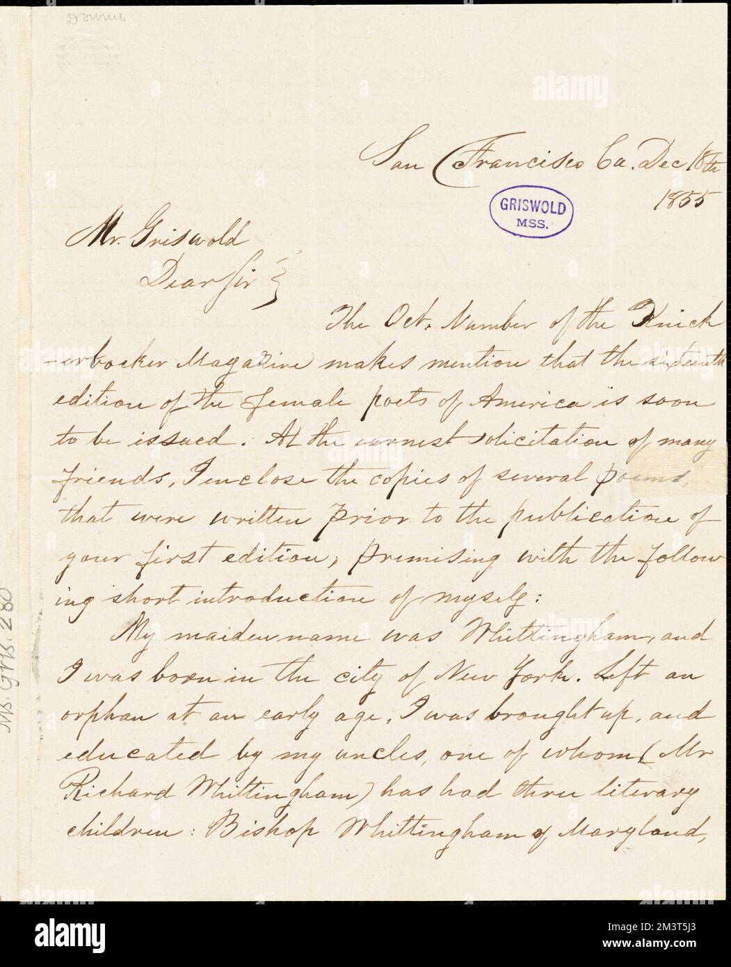 Francisco griswold hi-res stock photography and images - Alamy