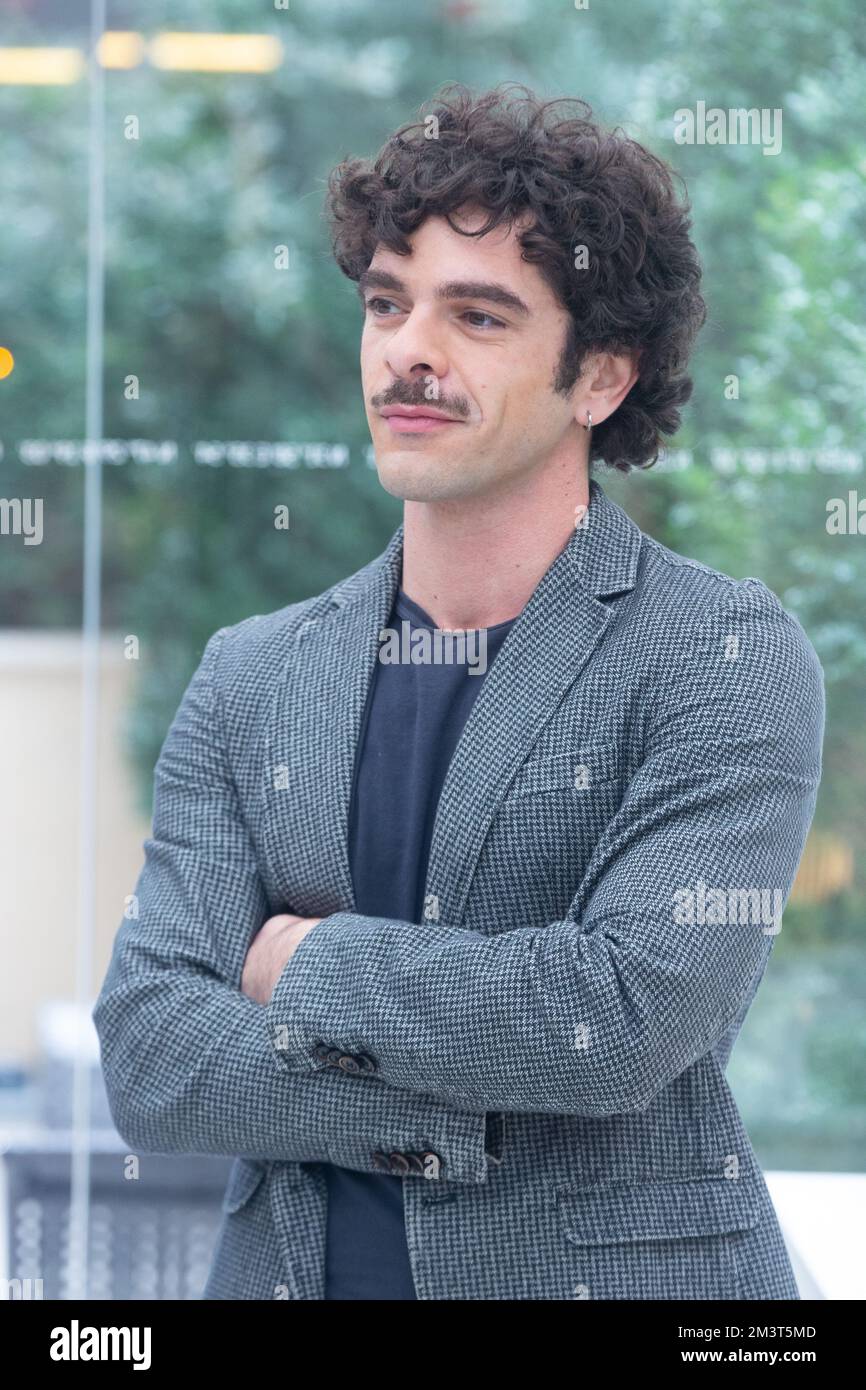Rome, Italy. 16th Dec, 2022. Actor Giovanni Anzaldo attends the ...