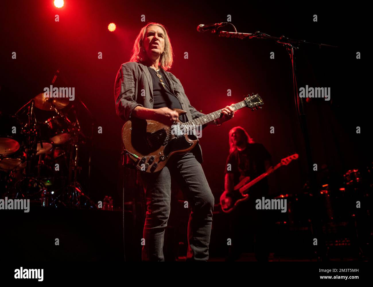 New Model Army on stage at The O2 Ritz Manchester Dec 2022 Stock Photo ...