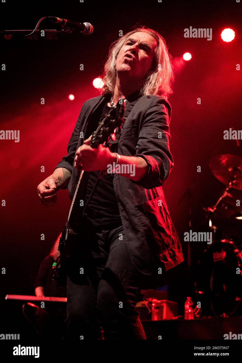 New Model Army on stage at The O2 Ritz Manchester Dec 2022 Stock Photo ...