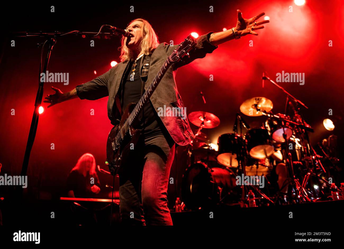 New Model Army on stage at The O2 Ritz Manchester Dec 2022 Stock Photo ...