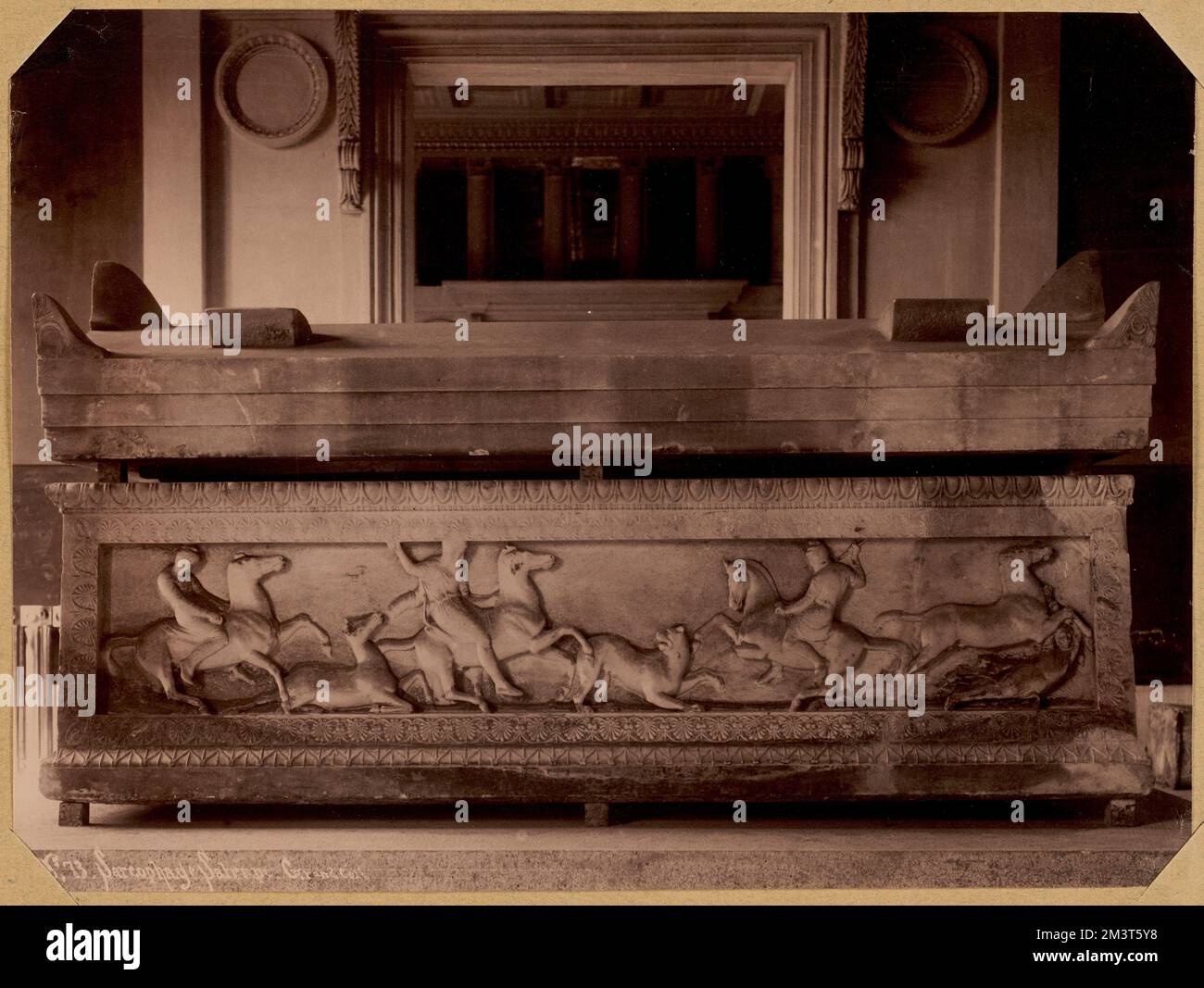 Sarcophage satrape. Grand côté , Antiquities, Sarcophagi. Nicholas ...