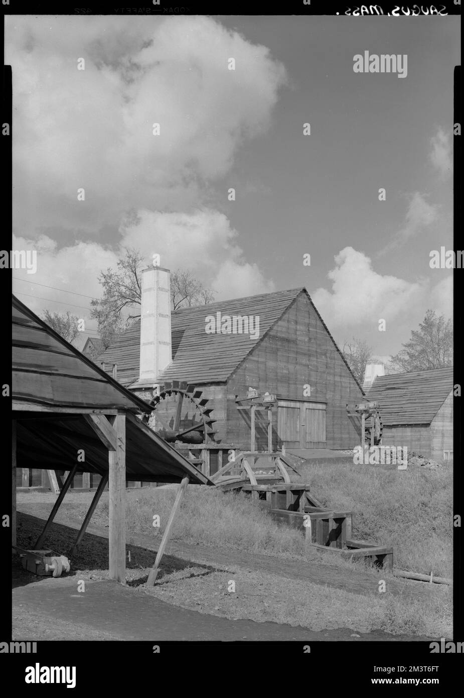 Saugus Iron Works , Iron industry, Industrial facilities. Samuel ...