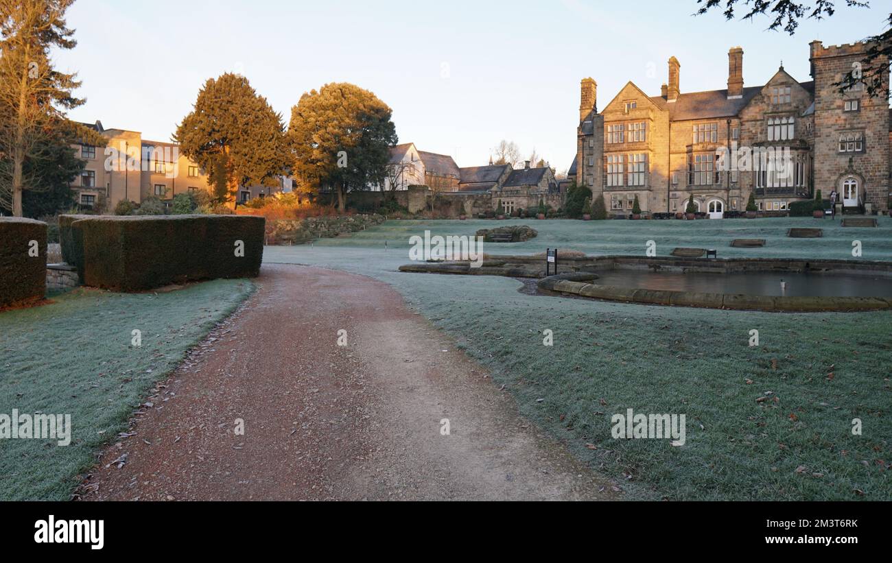 Breadsall Priory Marriott Hotel and Country Club, Derby Stock Photo - Alamy