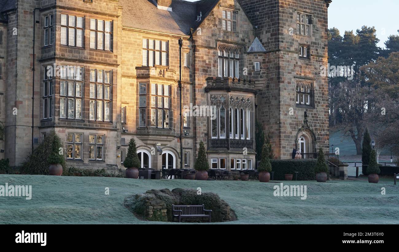 Breadsall Priory Marriott Hotel and Country Club, Derby Stock Photo - Alamy