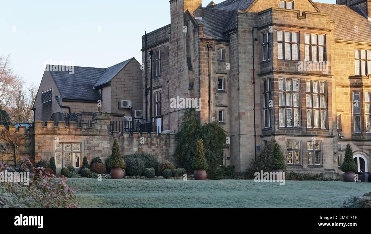 Breadsall Priory Marriott Hotel and Country Club, Derby Stock Photo - Alamy