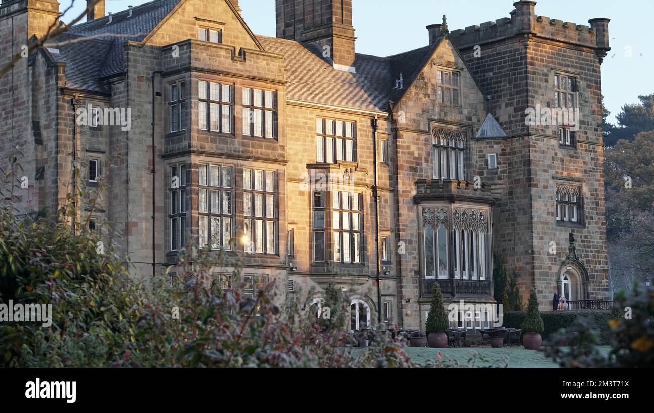Breadsall Priory Marriott Hotel and Country Club, Derby Stock Photo - Alamy