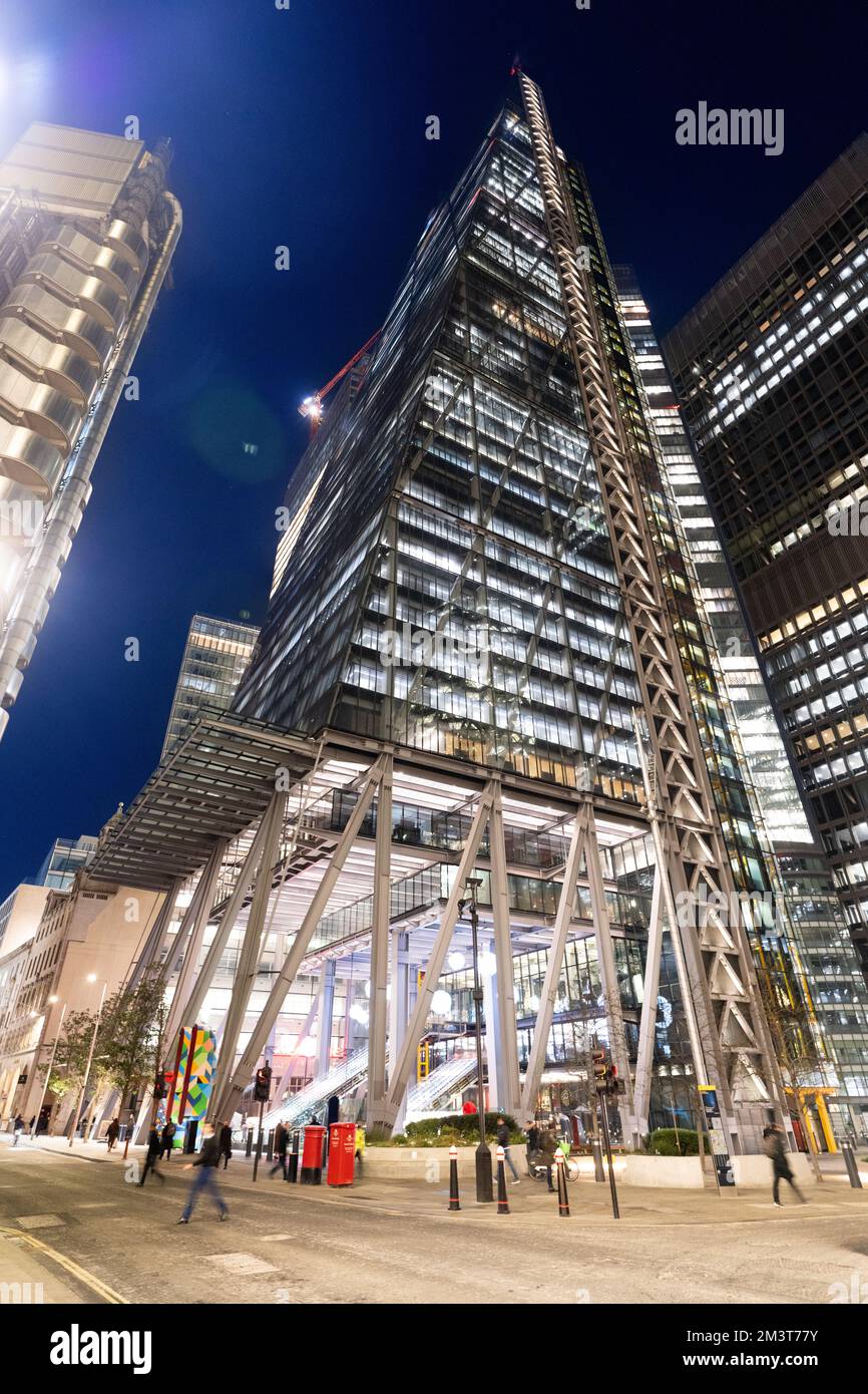 122 Leadenhall Street, which is also known as the Leadenhall Building ...