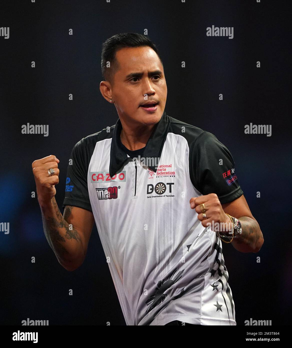 Philippines's Lourence Ilagan in action against Austria's Rowby-John ...