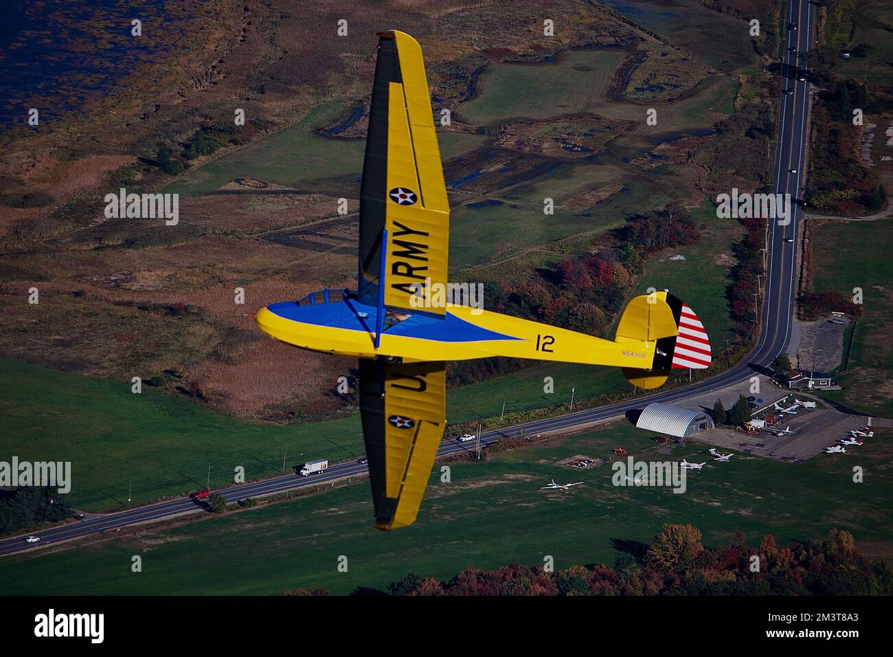 USAAF 1942 Training Glider WW11 Stock Photo - Alamy