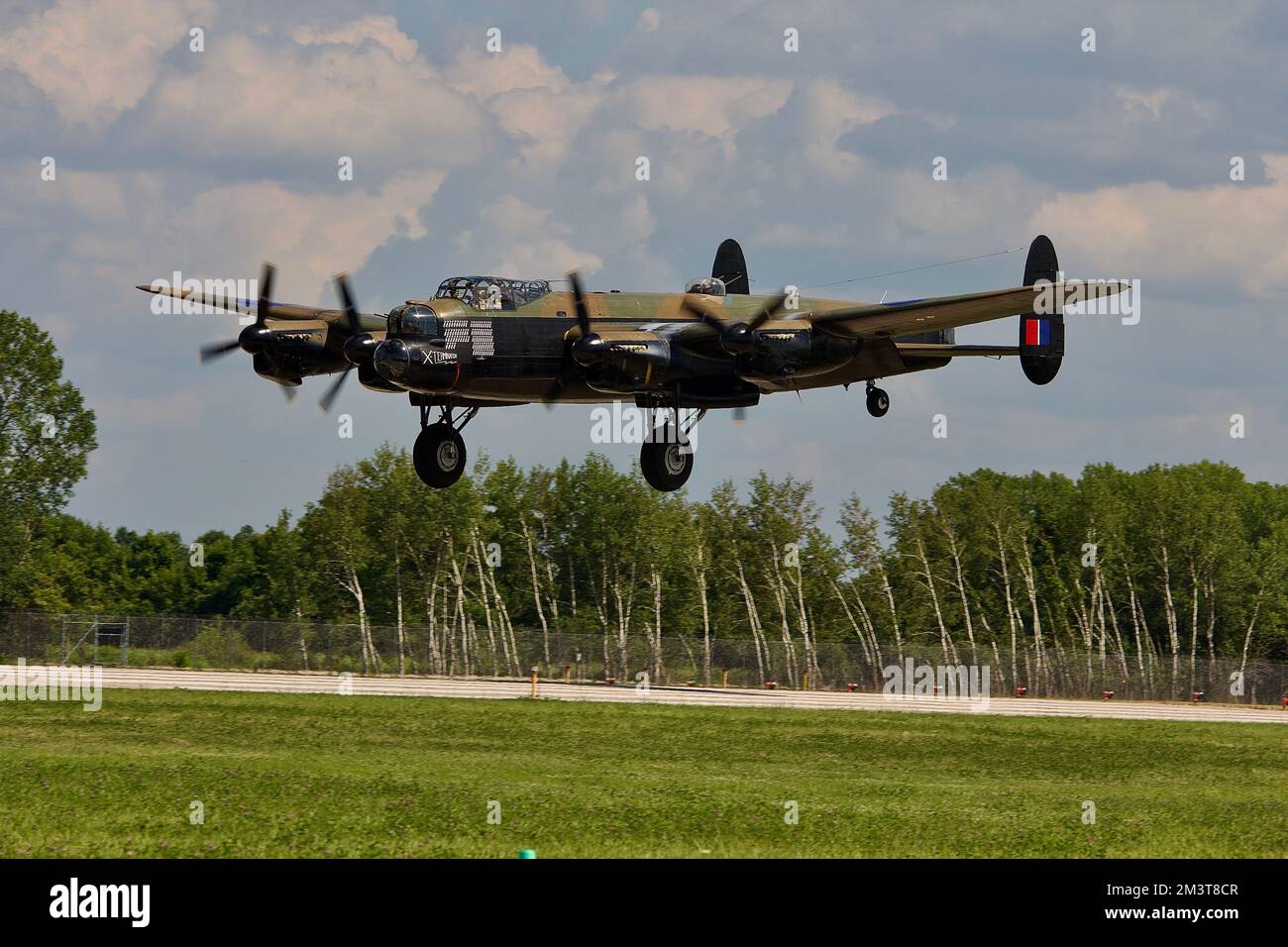 Avro Lancaster bomber Stock Photo - Alamy