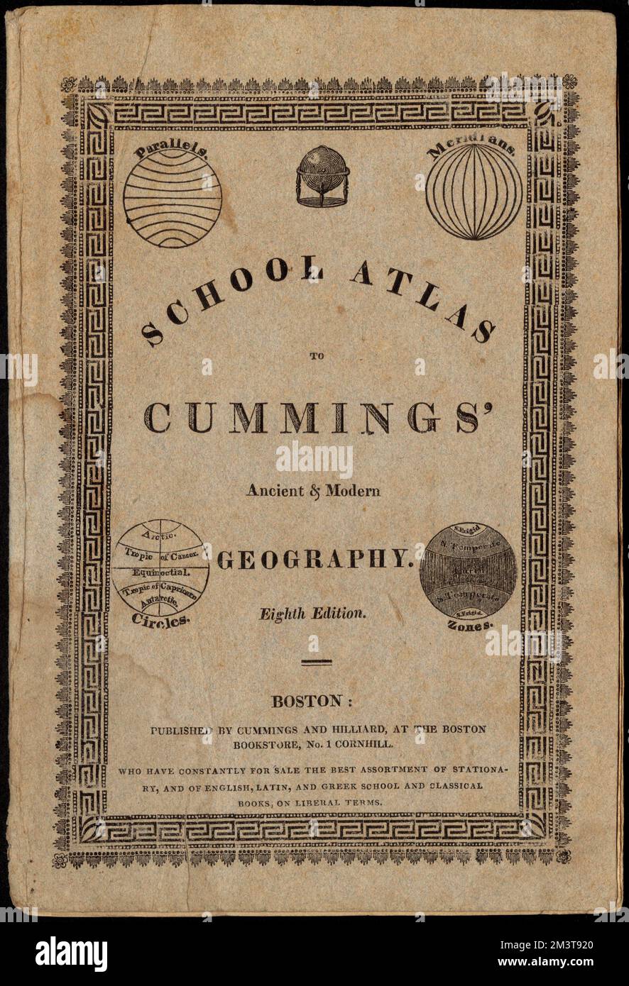 School atlas to Cummings' ancient & modern geography [cover] , Atlases ...