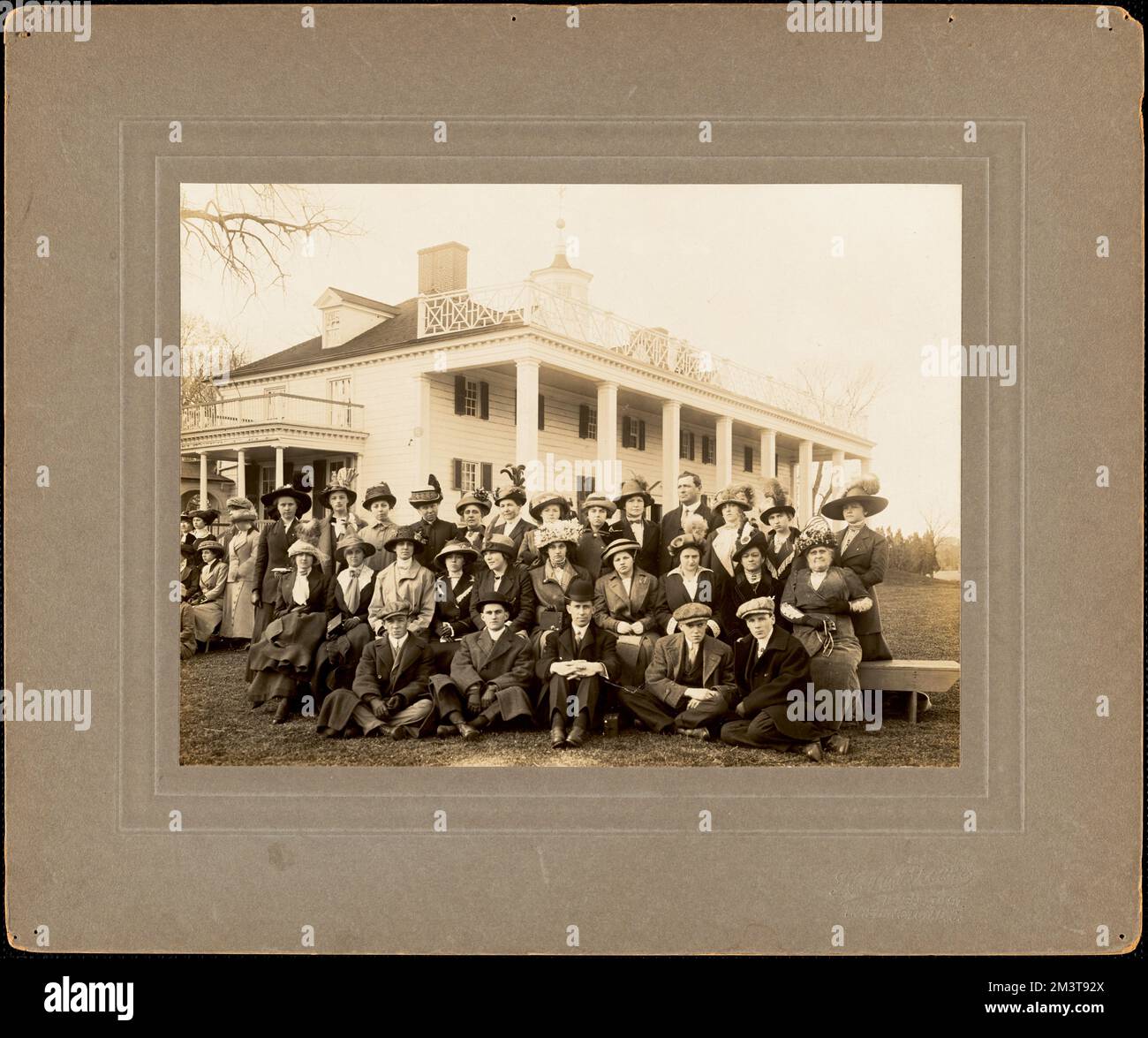 School photo - Mt. Vernon, 1913 , Schools. Sharon Public Library Photo ...
