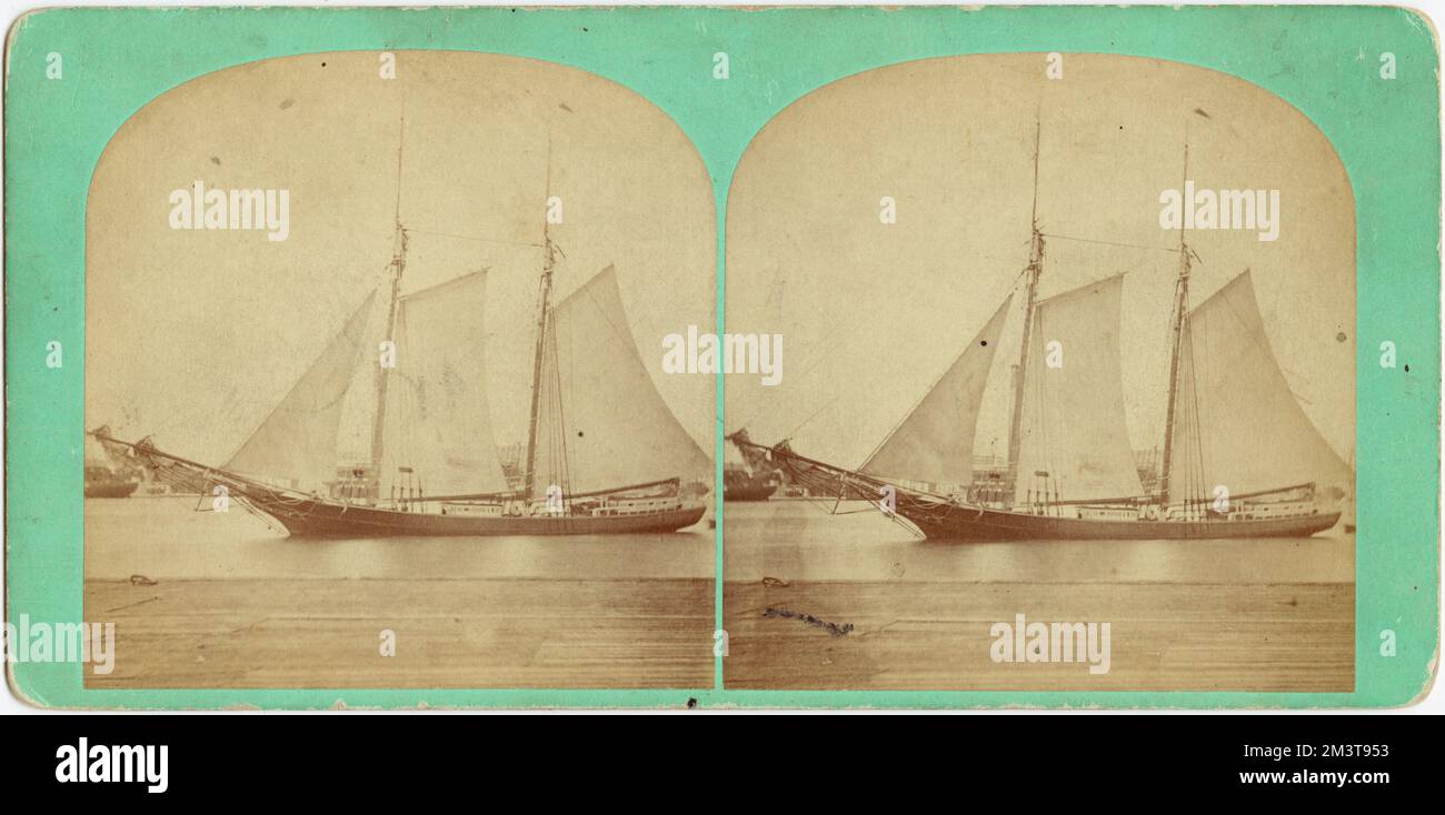 Schooner , Sailing ships Stock Photo - Alamy