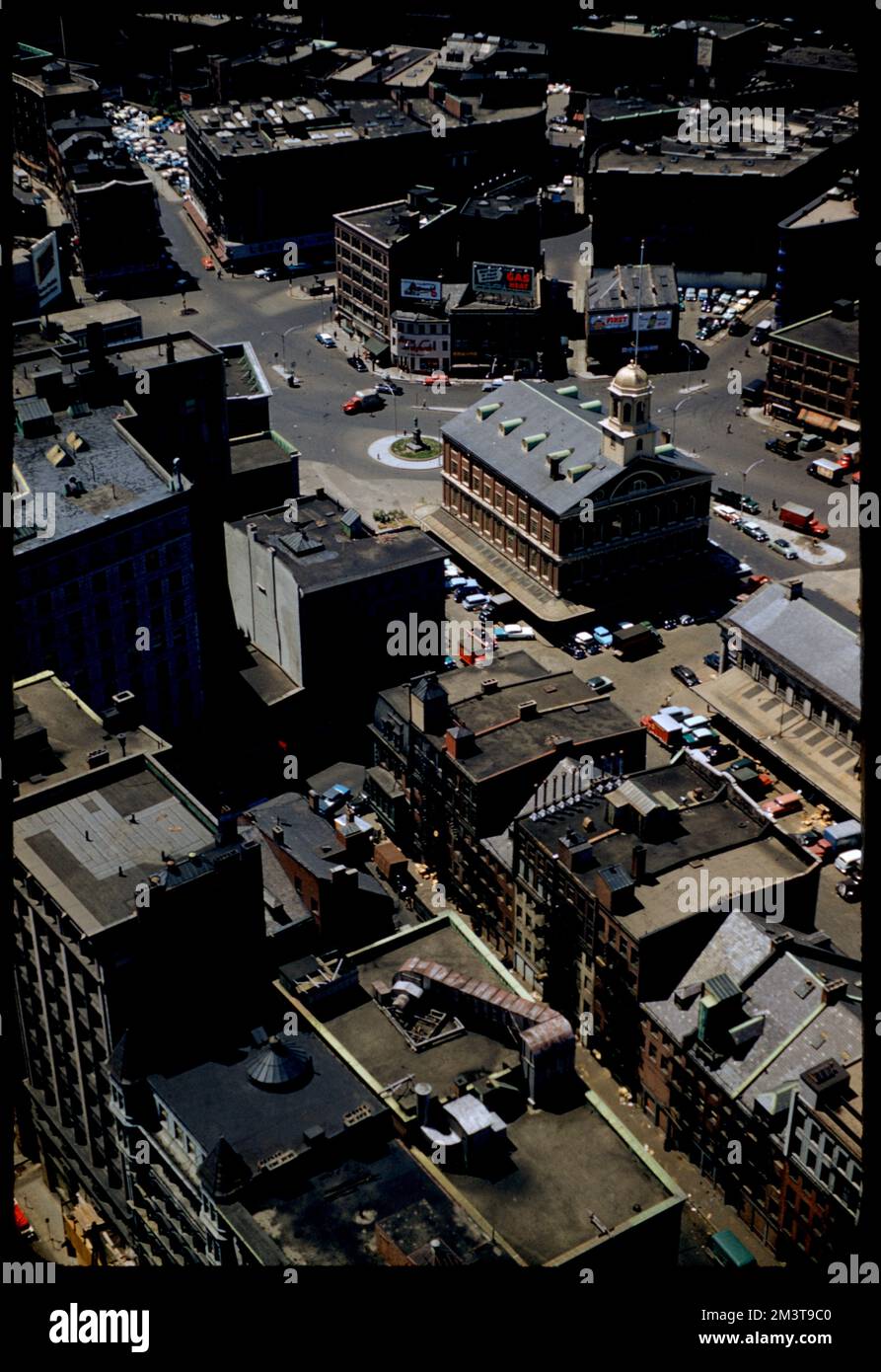 Scollay Square from Custom House Tower , Cities & towns, Markets ...