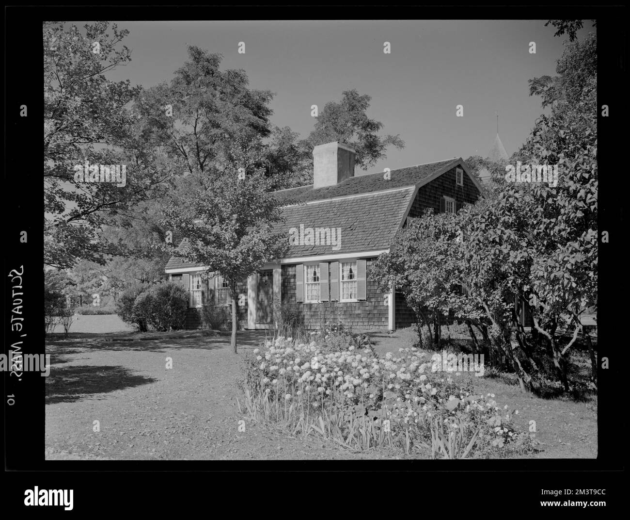 Scituate, house exterior , Architecture, Dwellings. Samuel Chamberlain ...
